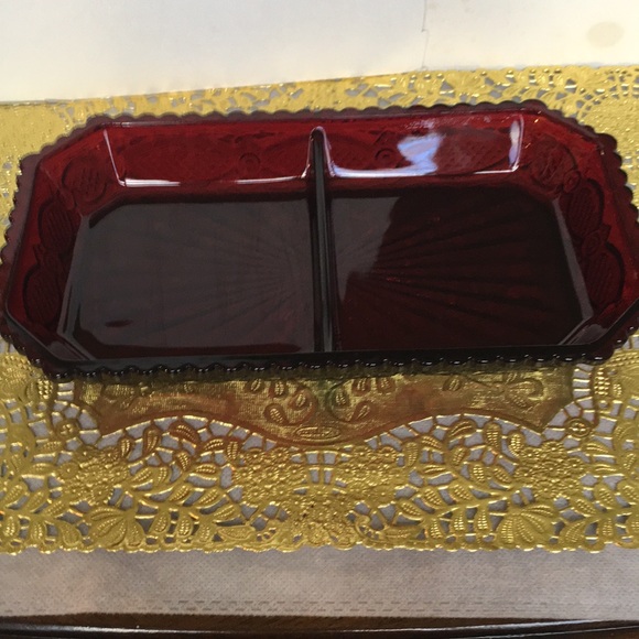 Avon | Kitchen | Vintage Avon Cape Cod Collection Divided Serving ...